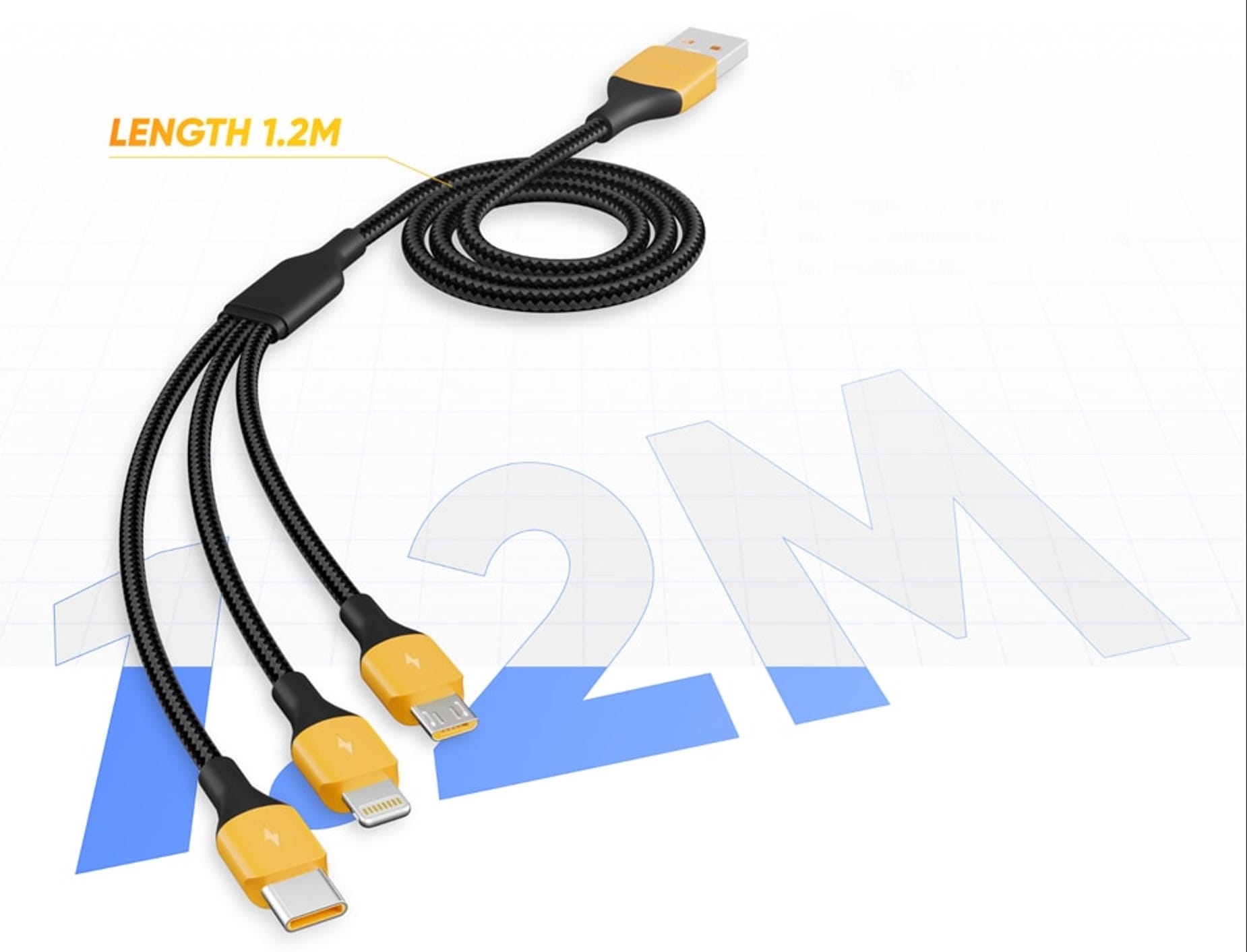 Realme 3-in-1 Charging Cable – One Cable, Three Connections | Best ...
